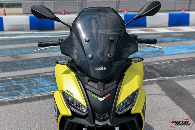 รีวิว Aprilia SR GT200 สกู๊ตเตอร์อิตาลีทรงสปอร์ตที่พร้อมลุยทุกเส้นทาง - MOTOWISH