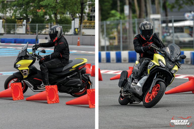 รีวิว Aprilia SR GT200 สกู๊ตเตอร์อิตาลีทรงสปอร์ตที่พร้อมลุยทุกเส้นทาง - MOTOWISH