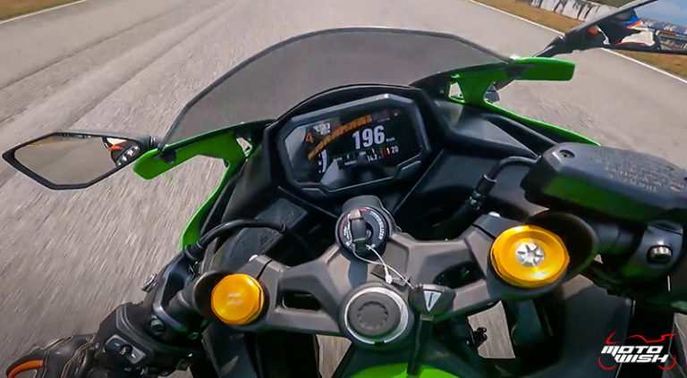 รีวิว Kawasaki Ninja ZX-4R SE แรงเต็มข้อ 77 ม้า ท็อปสปีด 240 กม./ชม. ...