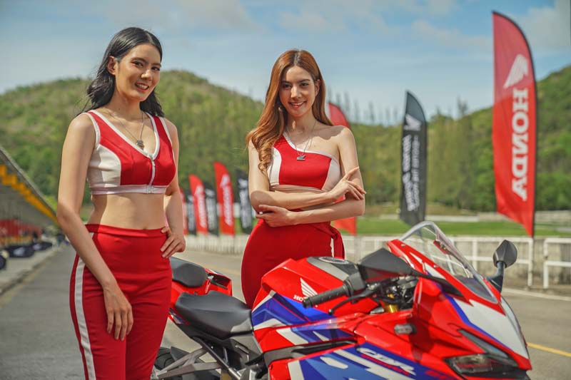 Honda Mini Track 2023 ลูกค้าสายสปอร์ต CBR Series ลงฝึกสนามจริงกับครูฝึก ...