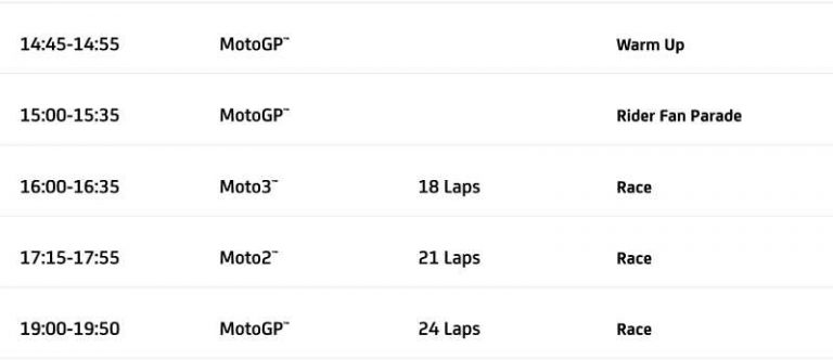 ตารางแข่ง MotoGP 2023 สนามที่ 11 Circuit de Barcelona-Catalunya ประเทศสเปน - MOTOWISH