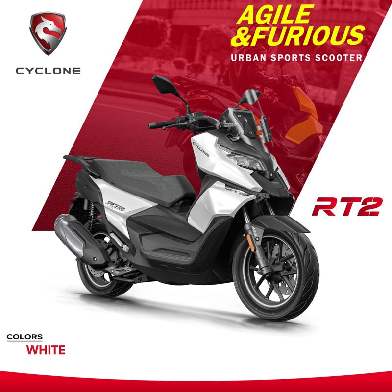 รีวิว Cyclone RT2 สกู๊ตเตอร์พิกัด 250 cc. ดีไซน์ล้ำสมัย สมรรถนะไม่ ...