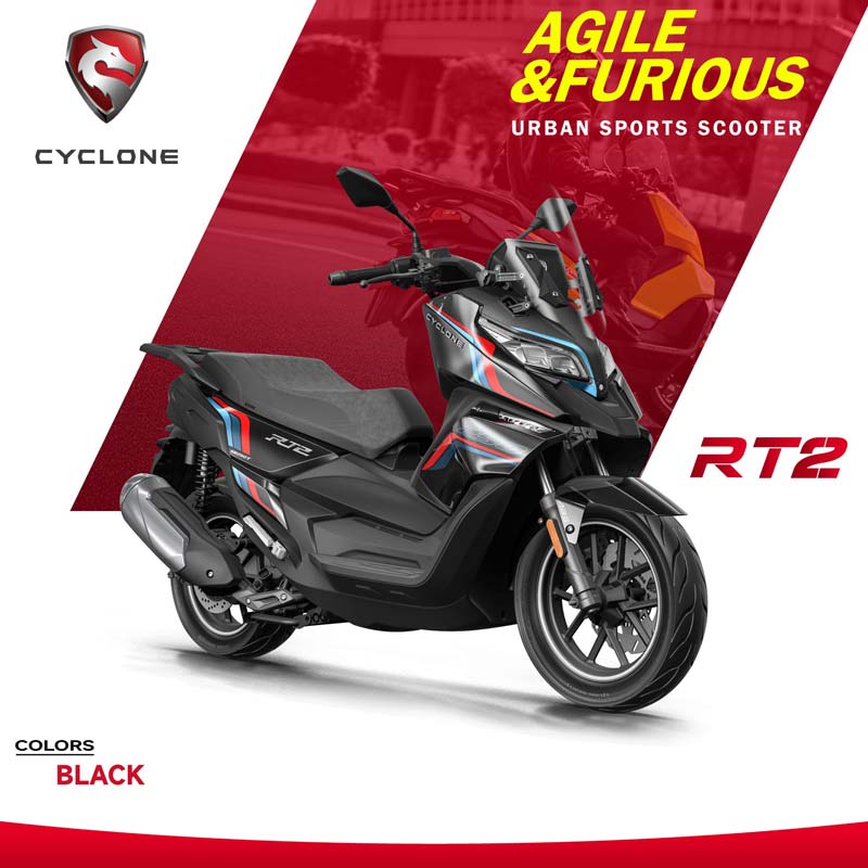 รีวิว Cyclone RT2 สกู๊ตเตอร์พิกัด 250 cc. ดีไซน์ล้ำสมัย สมรรถนะไม่ ...