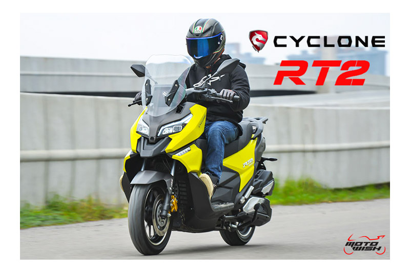 รีวิว Cyclone RT2 สกู๊ตเตอร์พิกัด 250 cc. ดีไซน์ล้ำสมัย สมรรถนะไม่ ...