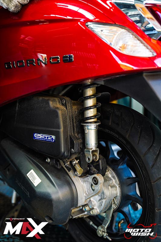 รีวิว โช้คอัพ PROFENDER Max Series สำหรับรถ Honda Giorno+ จะเปลี่ยนทำไม ...