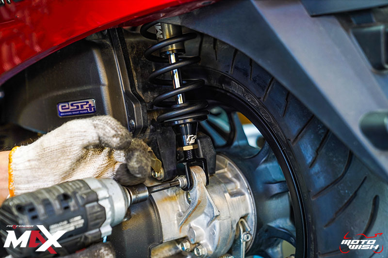 รีวิว โช้คอัพ PROFENDER Max Series สำหรับรถ Honda Giorno+ จะเปลี่ยนทำไม ...