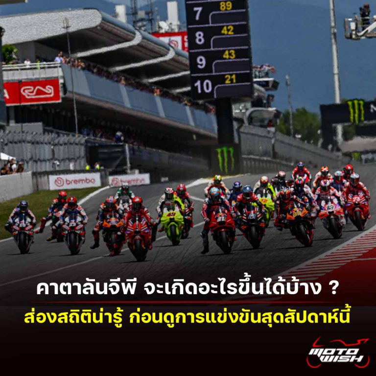 สถิติอะไรจะเกิดขึ้นได้บ้างใน “คาตาลันจีพี 2025” ? ถ้า…. - MOTOWISH